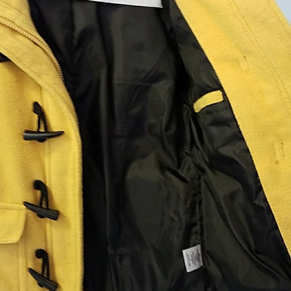 Black Poppy | Jackets & Coats | Yellow Coat | Poshmark